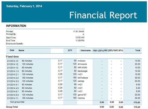 creating financial reports easily with excel free template templatelab