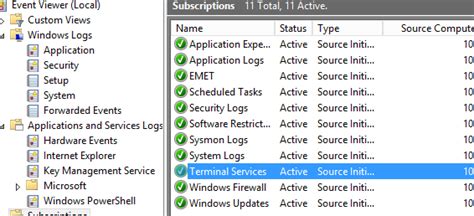 setting up windows event forwarder server wef domain gpo