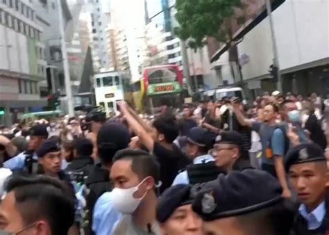 Dozens Arrested In Hong Kong On Tiananmen Crackdown Anniversary