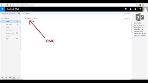 how to remove disable focused inbox outlook hotmail youtube