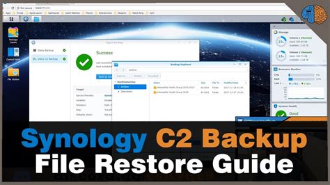 how to restore files from synology c2 backup youtube