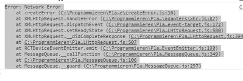 react native axios unhandled promise rejection stack overflow