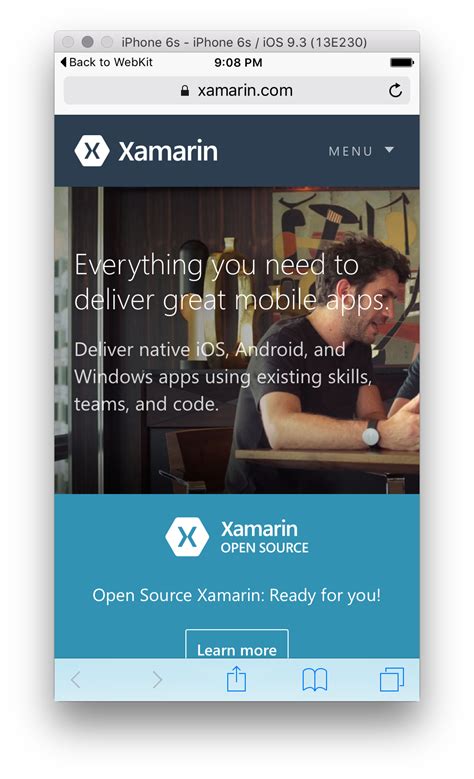 web views in xamarin ios xamarin microsoft learn