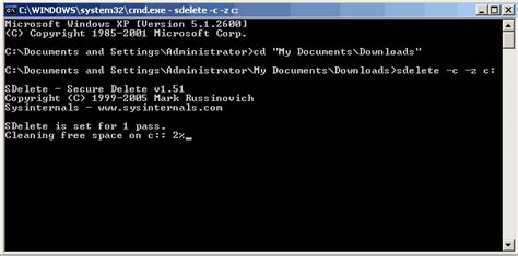 sdelete permanently deletes files in windows 8 10