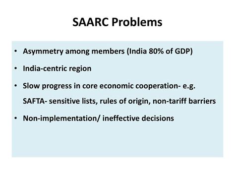Un System Regional Cooperation And The Saarc With Reference To Nepal