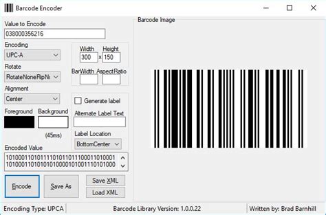 linear barcodes in ssrs using the barcode image generation library