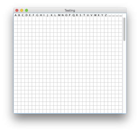 java jscrollpane not displaying stack overflow