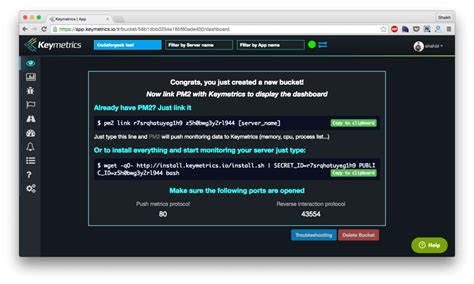 nodejs monitoring using pm2 codeforgeek