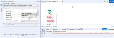 error input data 1 error sqlexecute no activ alteryx community