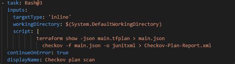 static analysis with checkov terraform and azure pipelines my
