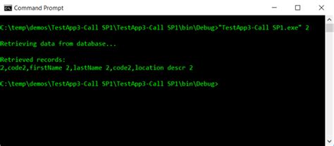 working with sql server stored procedures and