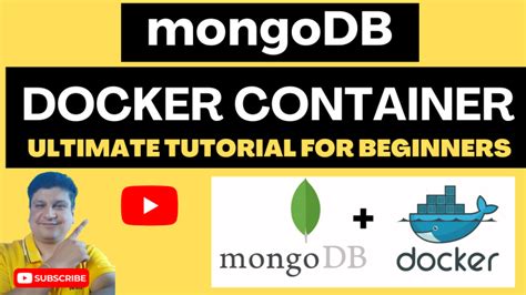 run mongodb image in docker container step by step tutorial of