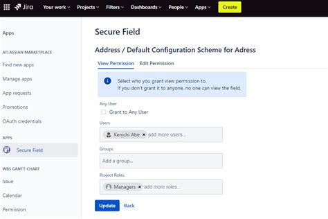 secure custom fields for jira devpost