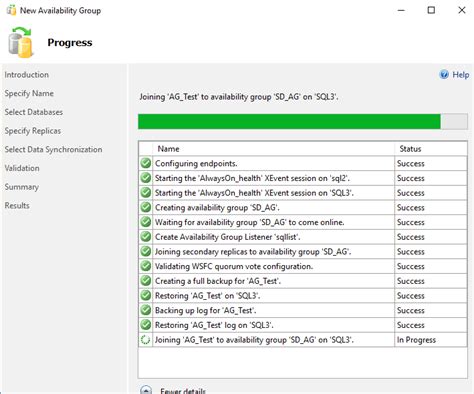 can t join a server during the creation of an availability