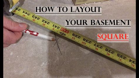 How To Layout Basement Framing Openbasement