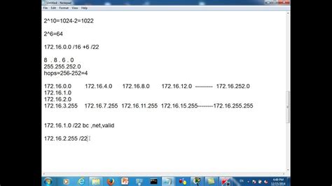 25 دورة subnetting examples ccna youtube