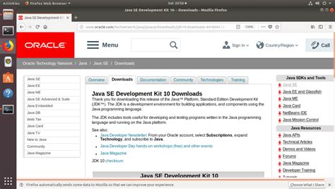 install oracle jdk 10 on ubuntu 18 04 lts linux hint