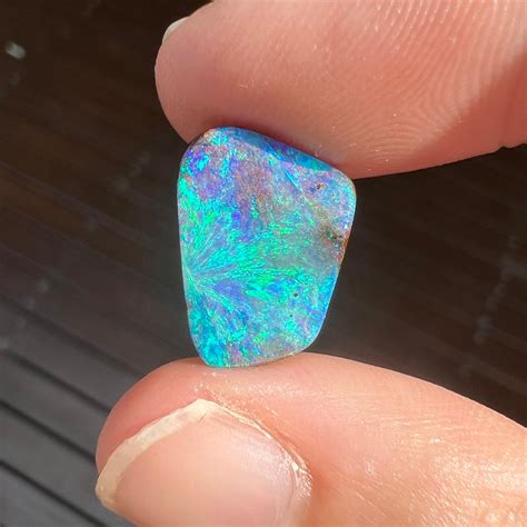 Natural 4 98 Ct Australian Boulder Opal Mined By Sue Cooper For Sale At