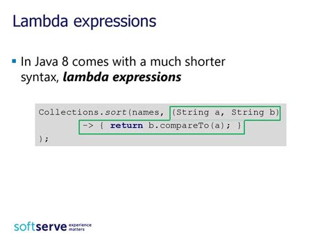 java 8 features online presentation