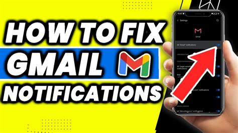 how to fix gmail notifications not working easy tutorial 2022 youtube