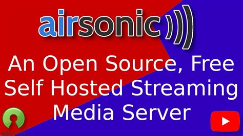 airsonic a free self hosted open source media streaming server