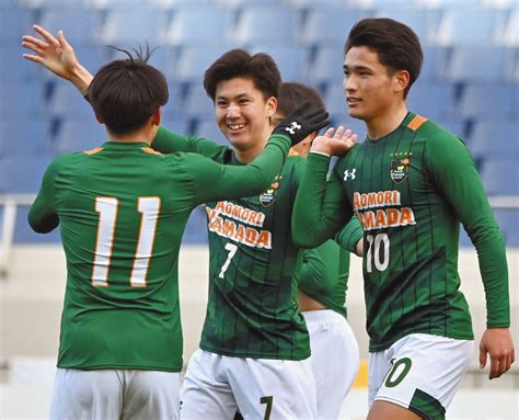 青森山田 サッカー 選手権メンバー支給品上下