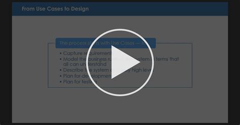 from use case to design object oriented development coursera