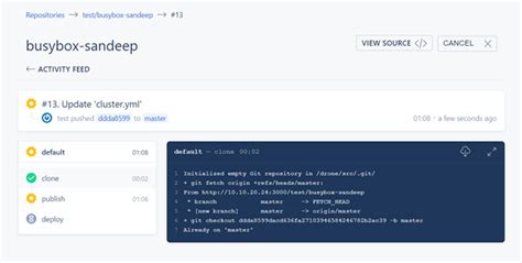 ci cd pipeline with gogs drone and kubernetes