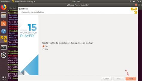 how to install vmware workstation player on ubuntu linux h2s media