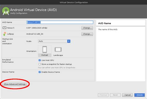 how to increase storage for android emulator install