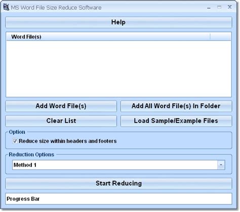 how to reduce word file size