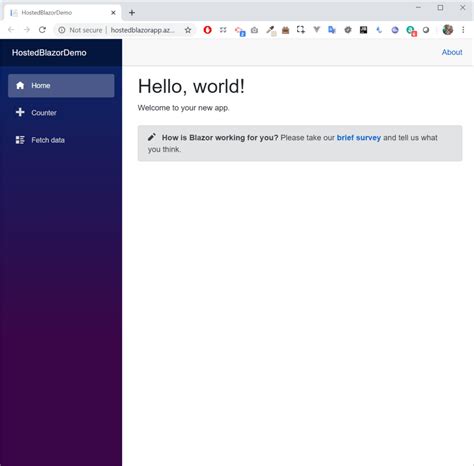hosting blazor webassembly hosted apps in azure app service web apps