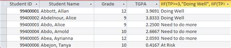 advanced query secondary examples aeries software