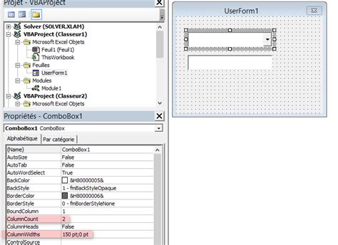 actions selon choix liste combobox macros et vba excel
