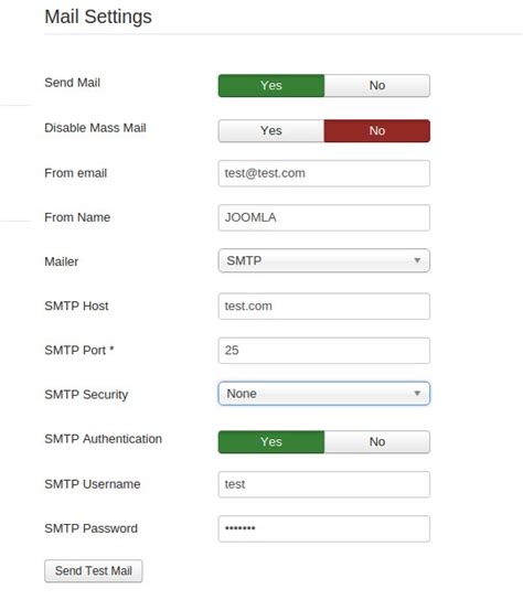 fix joomla smtp connect failed error while sending mails