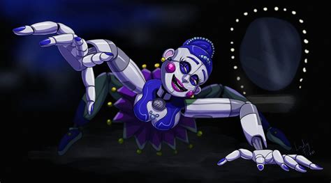 Fnaf Sl Ballora By Ladyfiszi On Deviantart Anime Fnaf Fnaf Art