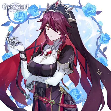 Rosaria Profile Strategy And Levelup Guide Genshin Impact