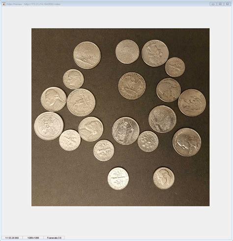 detect circles from ip camera using image processing toolbox matlab