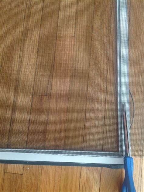 how to replace the mesh in a torn window screen window mesh screen