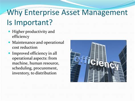 Ppt Enterprise Asset Management Software Eam Powerpoint
