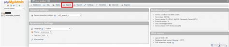 backup mysql database using phpmyadmin interserver tips