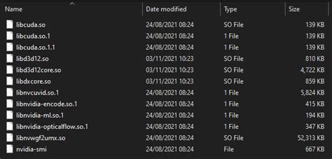 cuda driver version is insufficient for cuda runtime version on wsl2