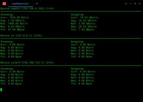 16 useful bandwidth monitoring tools to analyze network usage in linux