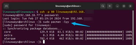 How To Install And Configure Openssh On Arch Linux Linuxways