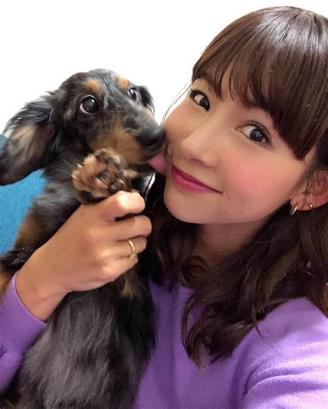 阪本智子さんのインスタグラム写真 阪本智子instagram 「🐶♡ インスタライブを見て下さった皆さん ありがとうございました😆
