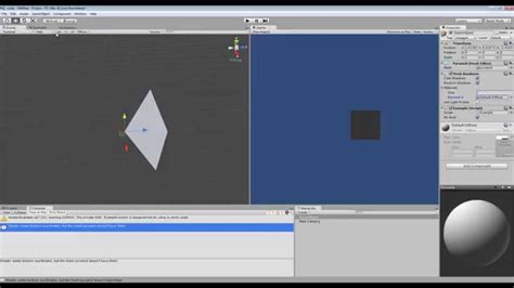 unity basics 02 components youtube