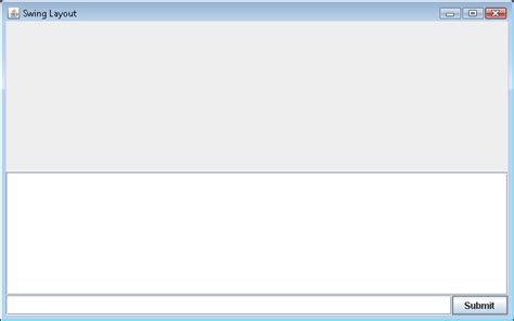 java swing layout ideas stack overflow