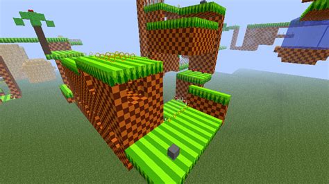 sonicraft sonic the hedgehog in minecraft by rba12