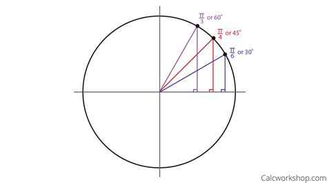 unit circle w everything charts worksheets 35 examples