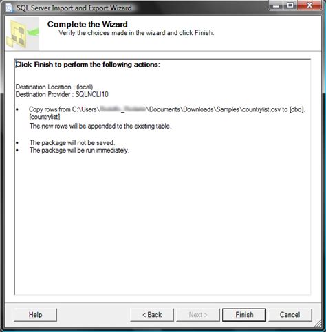 importing data into sql server using the import export wizard rudy